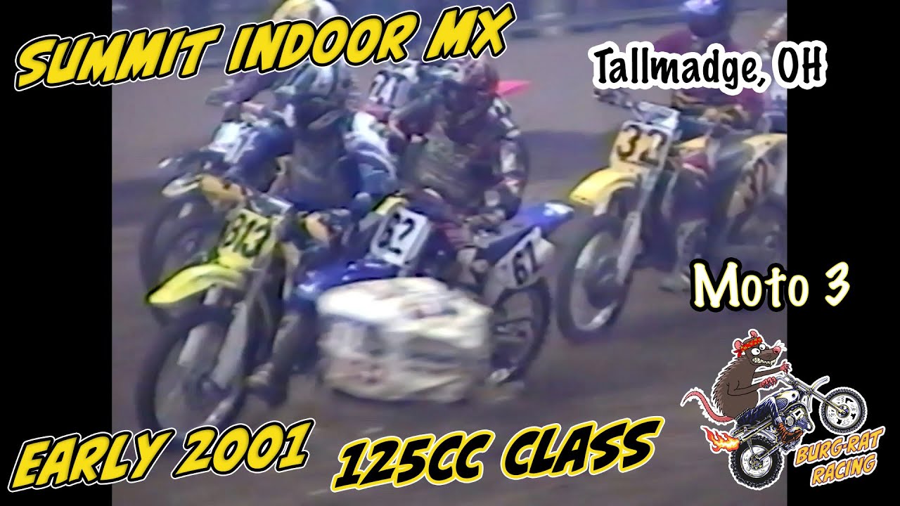 Summit Indoor MX Racing Moto 3 | Tallmadge, OH | Early 2001 - YouTube