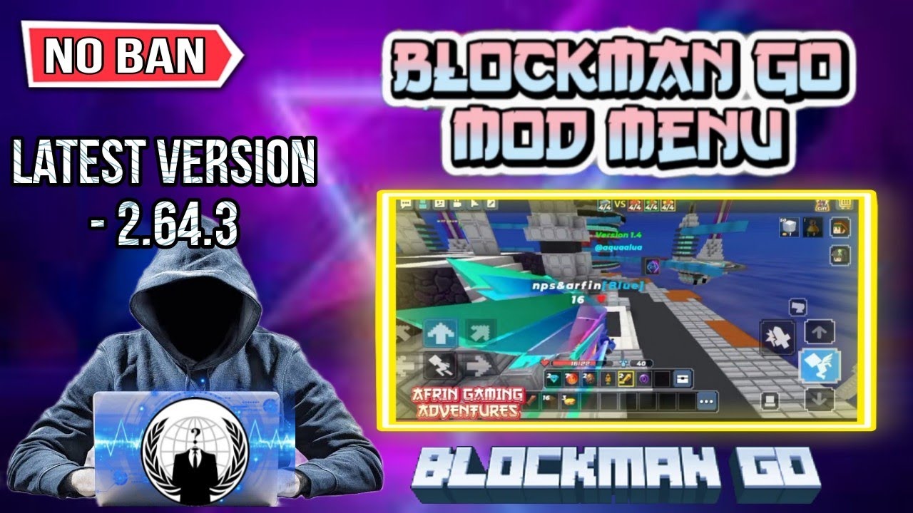 New mod menu of Blockman go! letest version - 2.64.3 with No ban ...