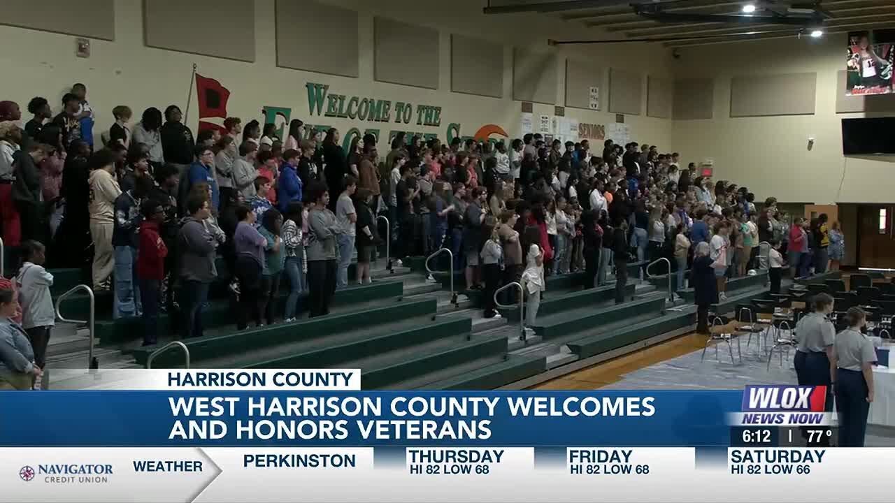 West Harrison High School honoring veterans through the weekend - YouTube