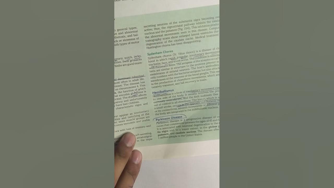 Basal ganglia Clinical and parkinson's disease |chp10 snell NEUROANATOMY #nmdc #mbbs #dreasy ...