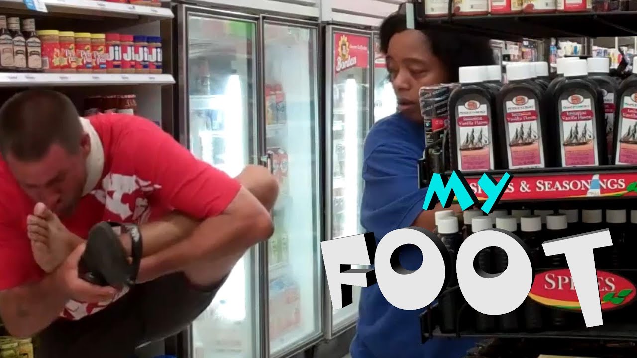 MY SPANISH FOOT! (My Foot Prank #3) - YouTube