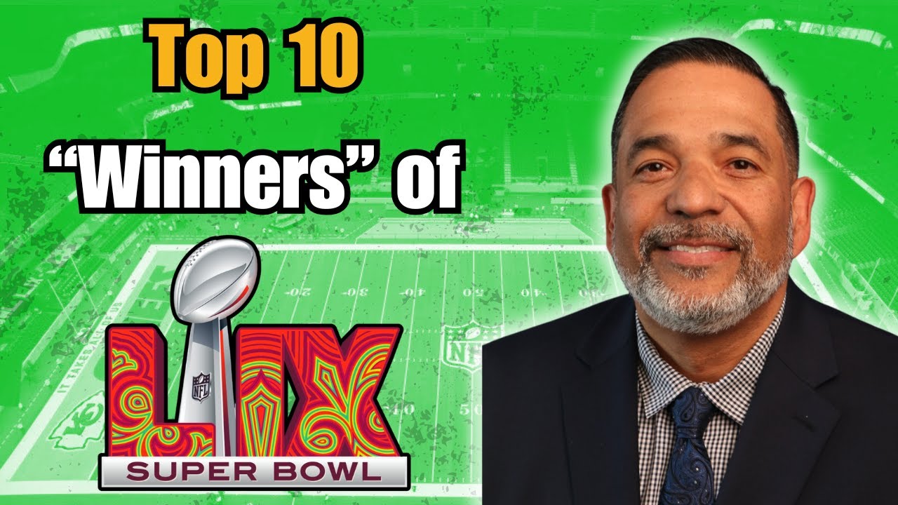 Mike'l Severe's Top 10 "Winners" of Super Bowl LIX - YouTube