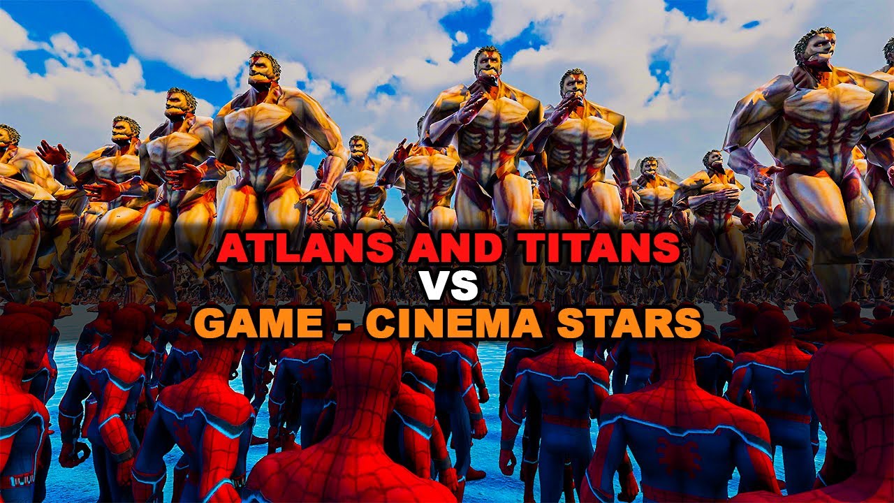 Cinema, Game Stars And Heroes Trapped By Titans And Atlans - Ultimate ...