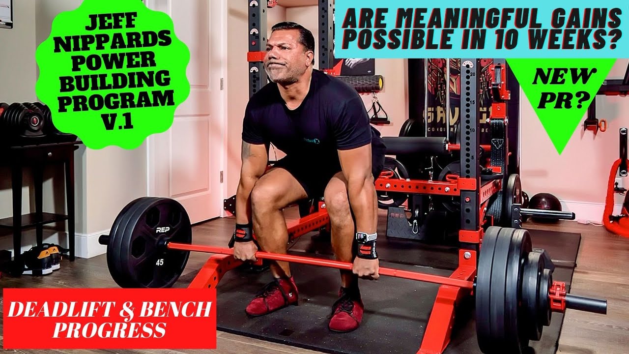 Gratifying deadlift progression on 10 week power building program - YouTube