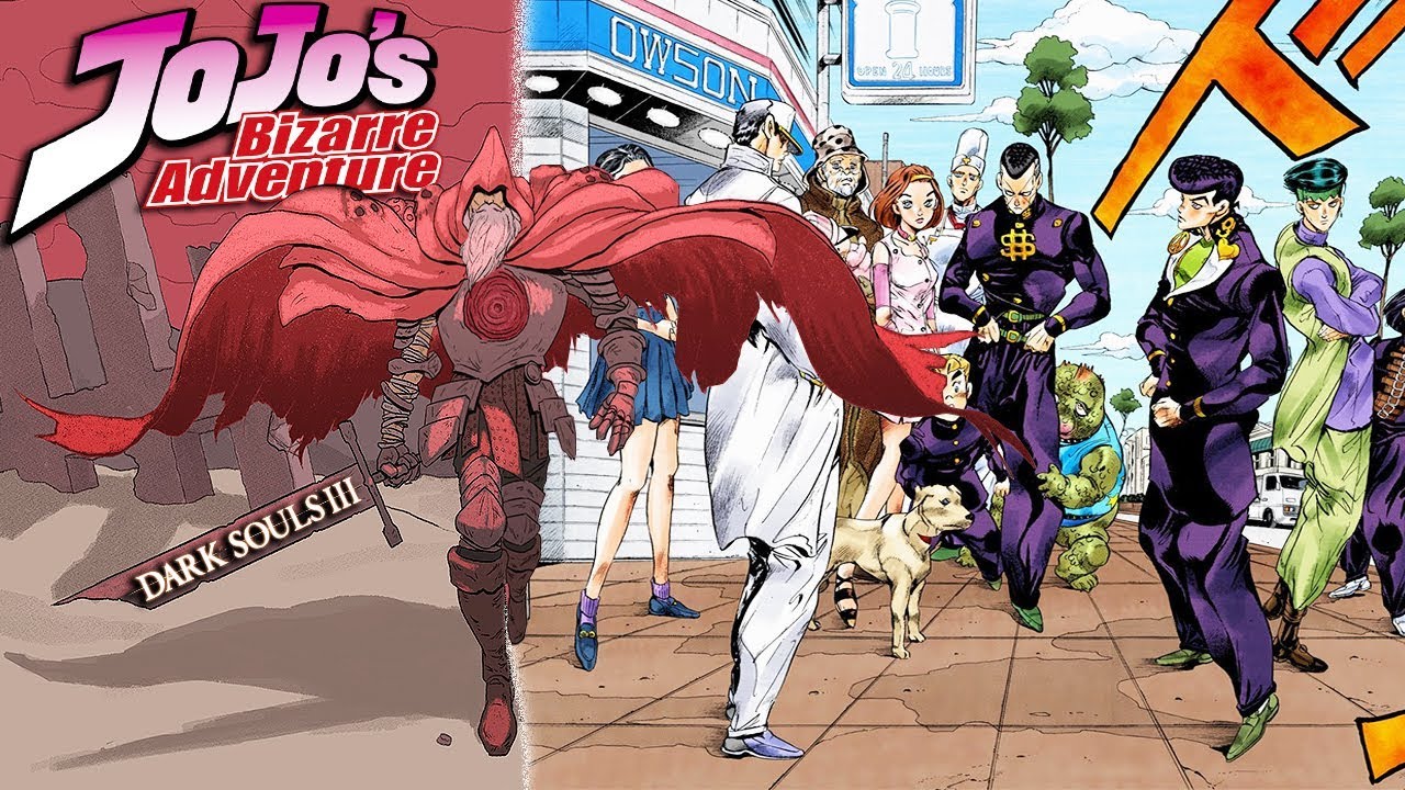 The First BOSS STAND! - DS3 JoJo's Bizarre Adventure Mod Funny Moments ...