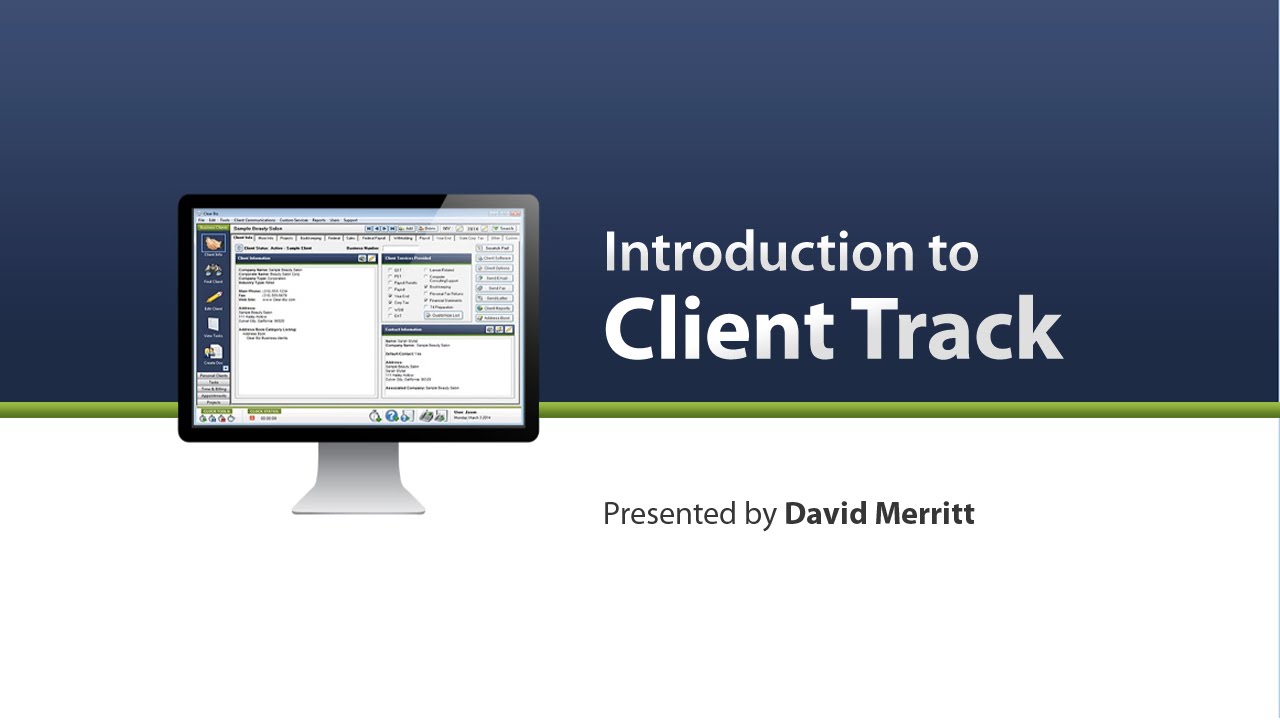 Introduction to Client Track - YouTube