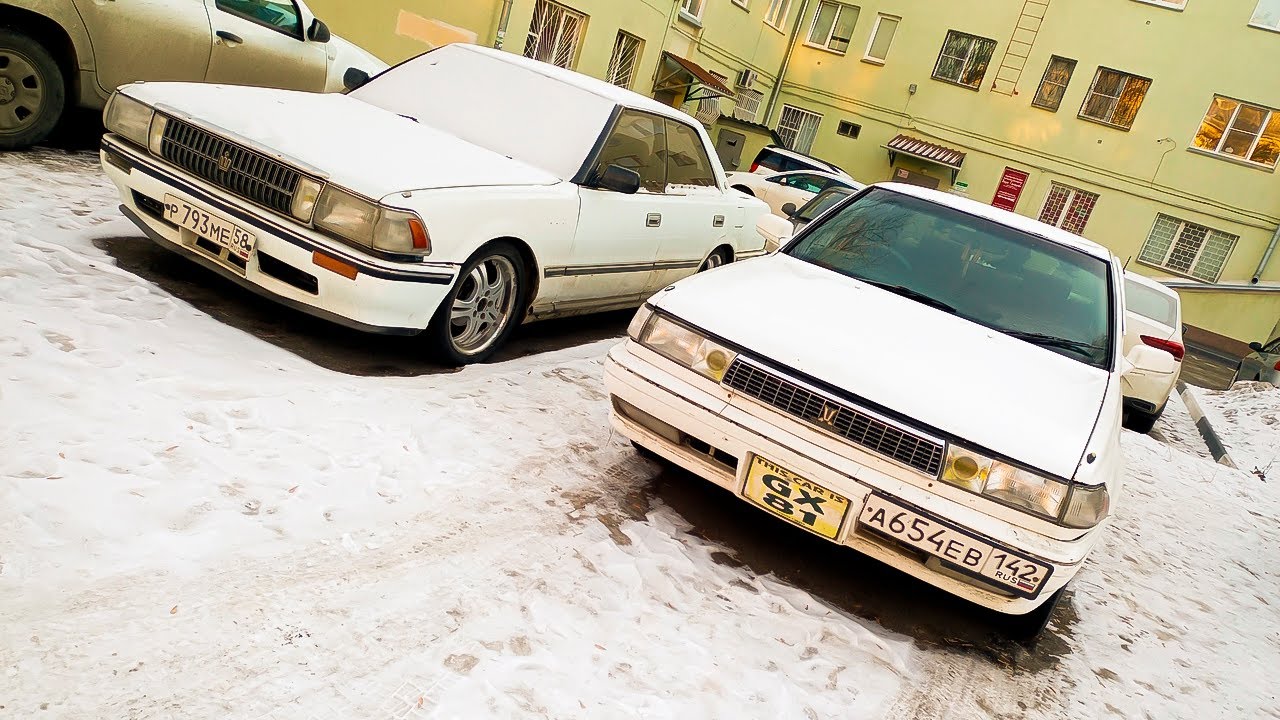 Старая школа на правильных моторах! Toyota Cresta GX81. - YouTube