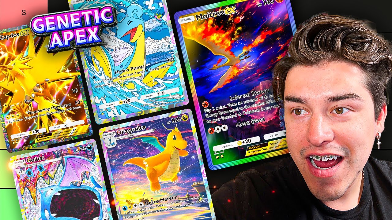 Ranking The Best Pokemon TCG Pocket Cards - YouTube