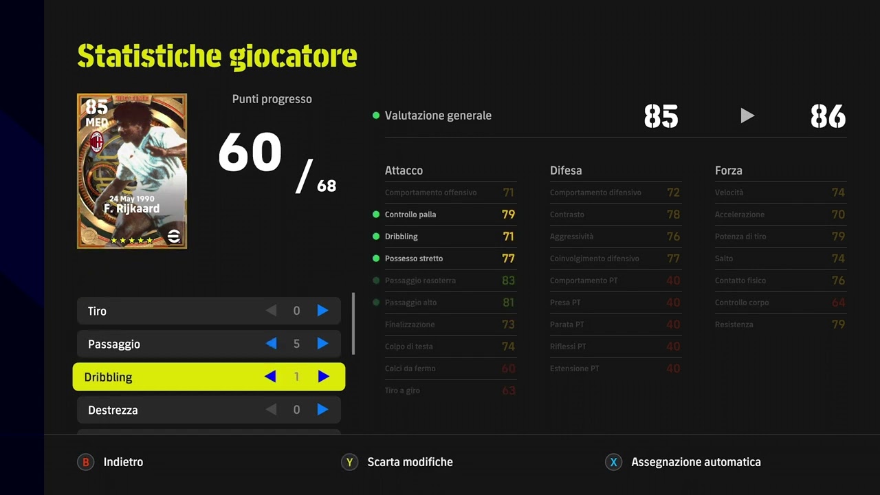 eFOOTBALL 2023: Come LIVELLARE RIJKAARD - DIFENSIVO #shorts - YouTube