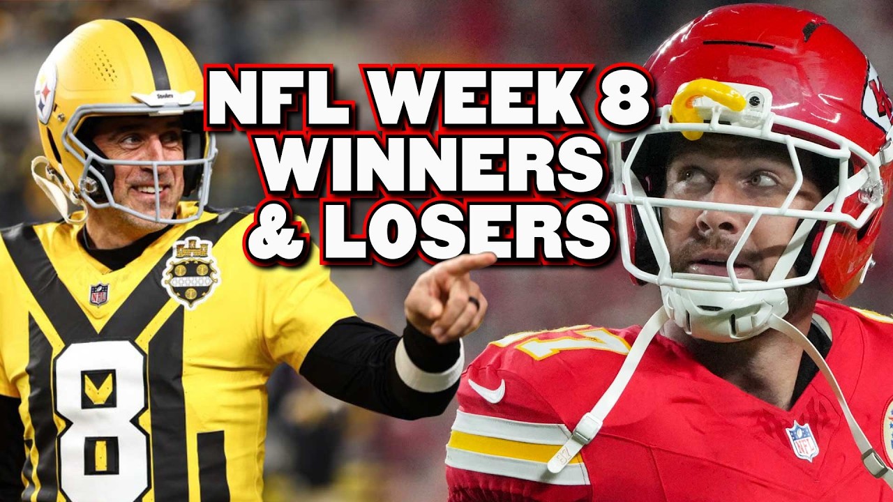 The REAL Winners & Losers from NFL Week 8! - YouTube