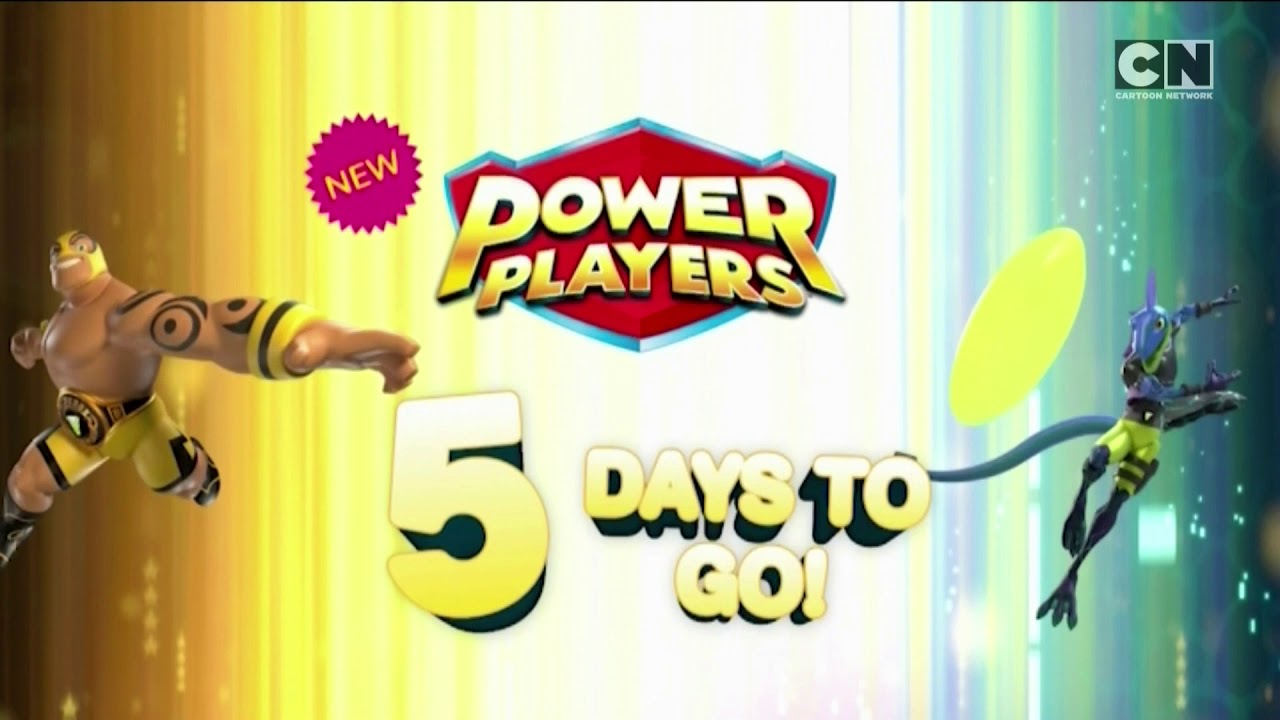 Cartoon Network UK HD Power Players New Show Countdown Bumper - YouTube