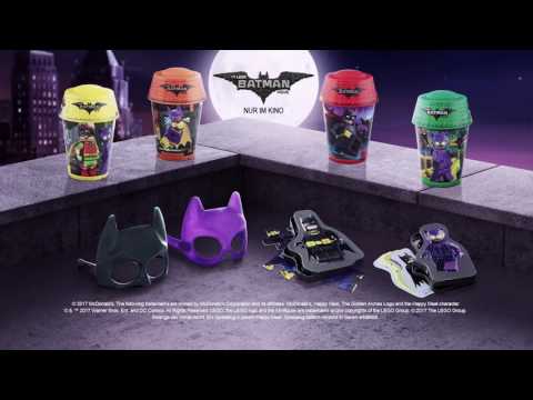 Happy Meal - Lego Batman Movie - McDonalds - Playset 2017 - DE