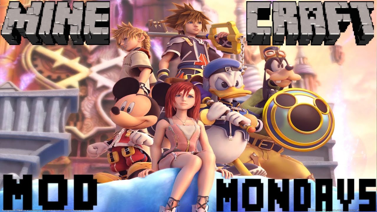 Kingdom Hearts in Minecraft?! - Minecraft MOD MONDAYS - YouTube