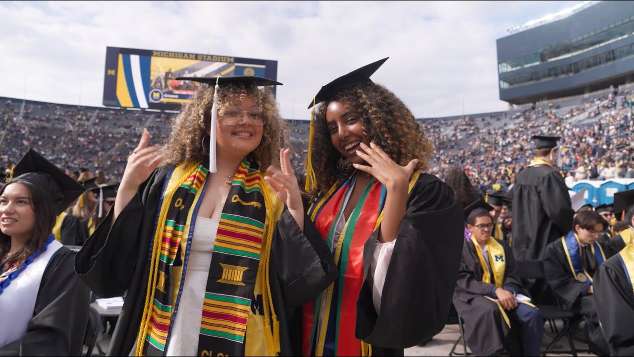 University of Michigan 2024 Spring Commencement Recap - YouTube