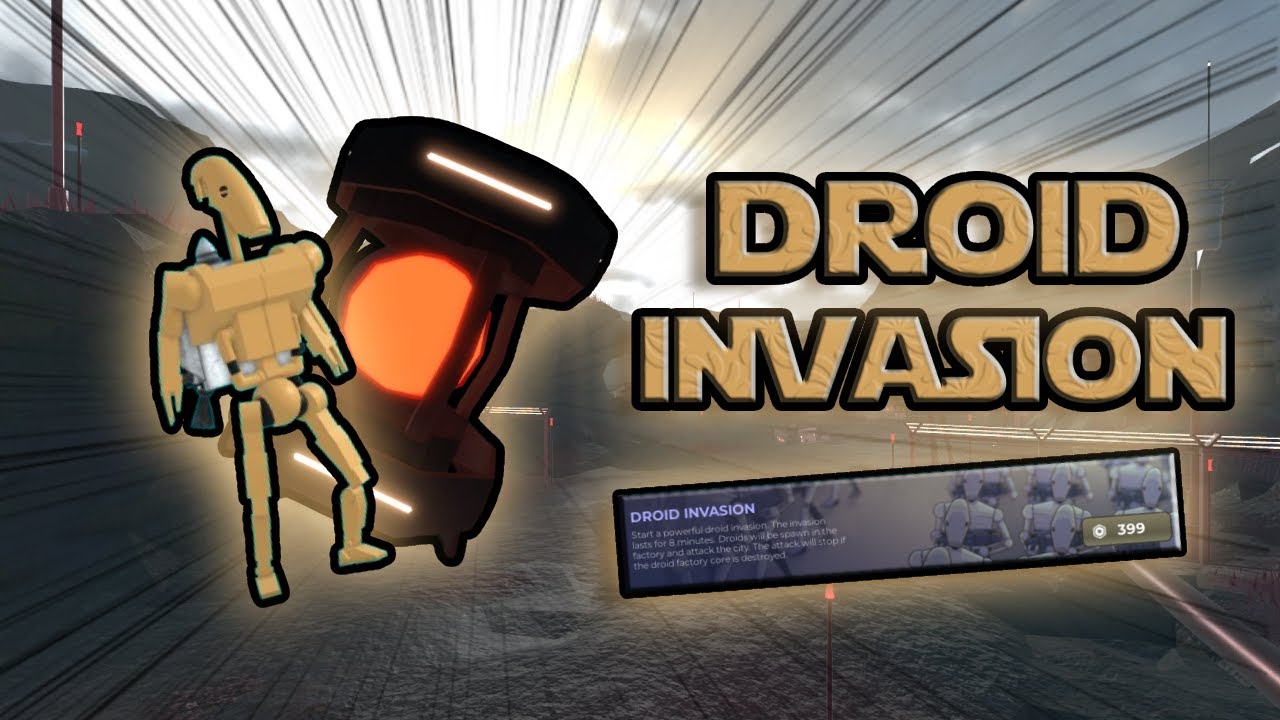 Droid Invasion Event Showcase | Star Wars: Roleplay | TRJ - YouTube