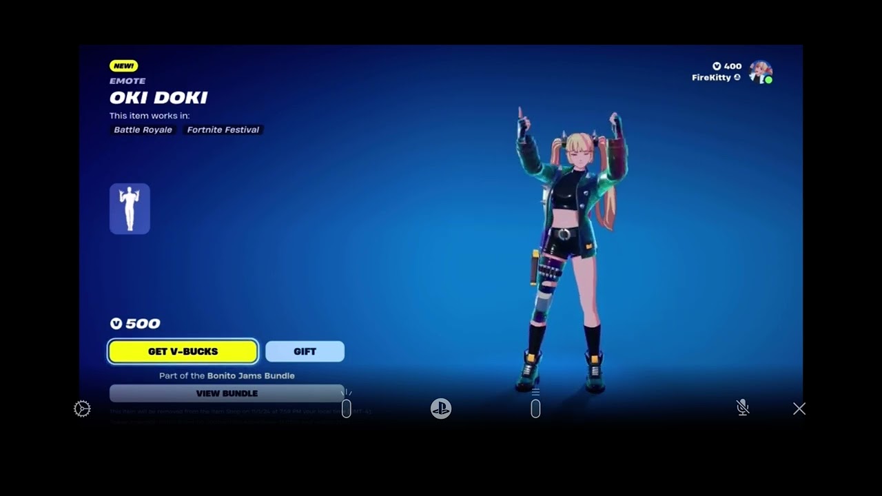 OKI DOKI (Emote) (Music)- Fortnite - YouTube
