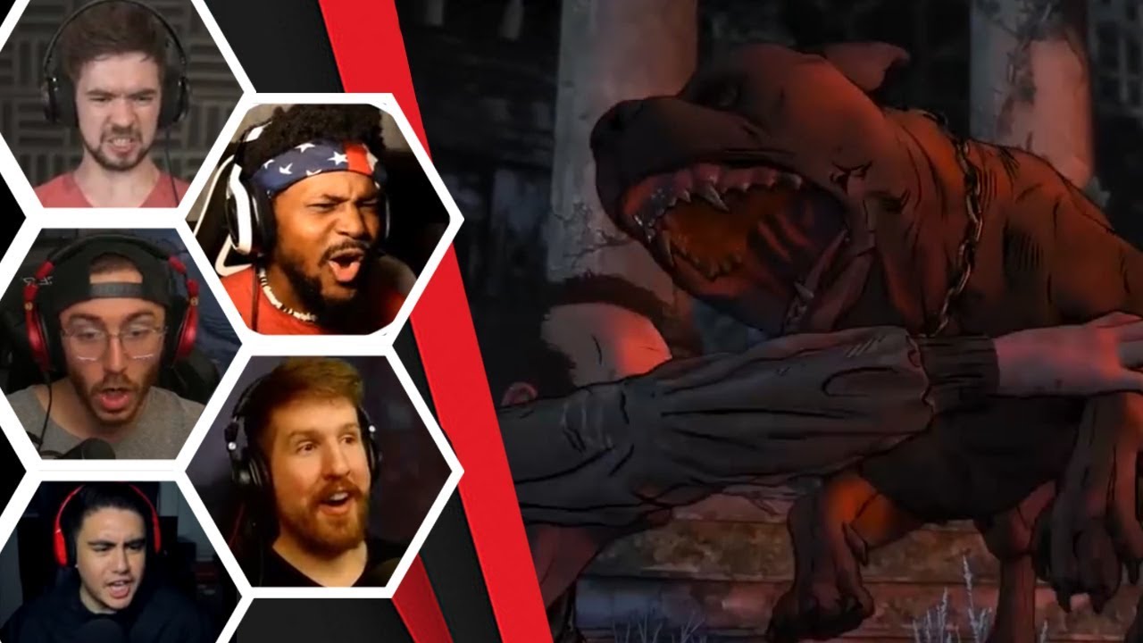Let's Players Reaction To Being Rescued By Rosie | The Walking Dead ...