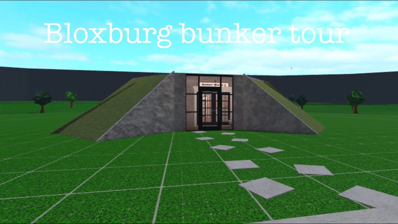 Bunker tour bloxburg ! - YouTube