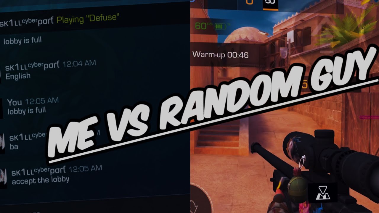 ME VS RANDOM GUY | Standoff 2 - YouTube