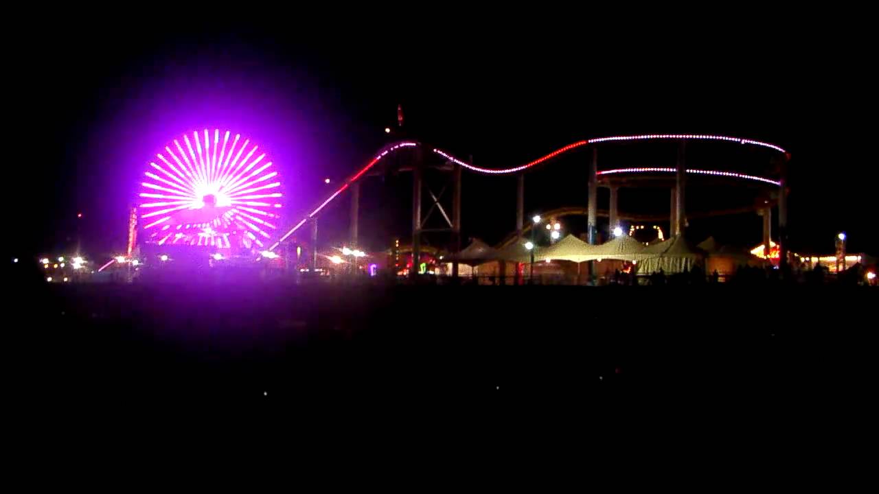 Pacific Wheel at Pacific Park on Santa Monica Pier #2 - YouTube
