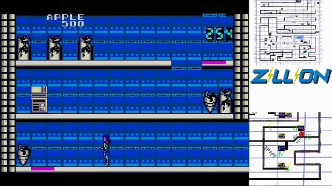 Zillion - Complete Playthrough/Walkthrough - YouTube