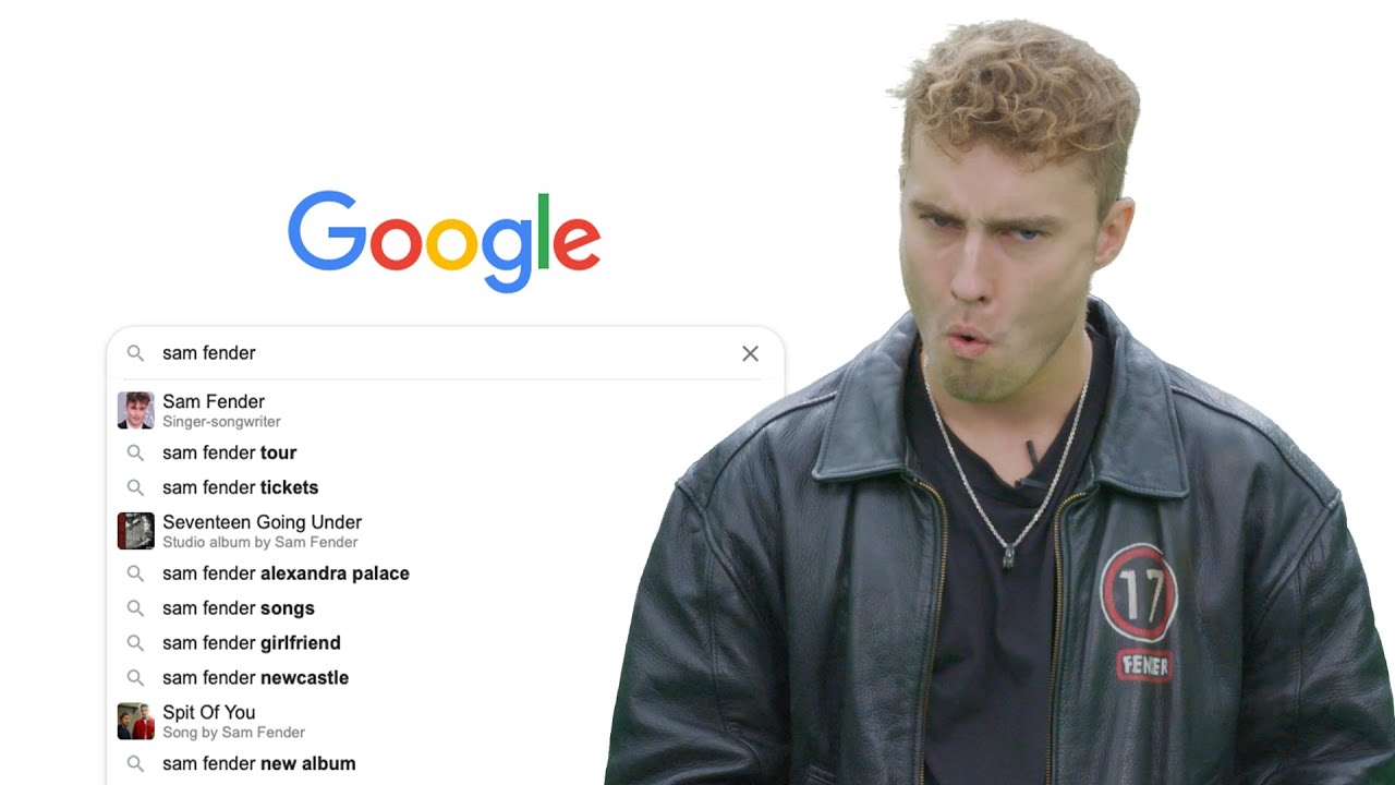 Sam Fender Answers His Most Googled Questions | According to Google ...