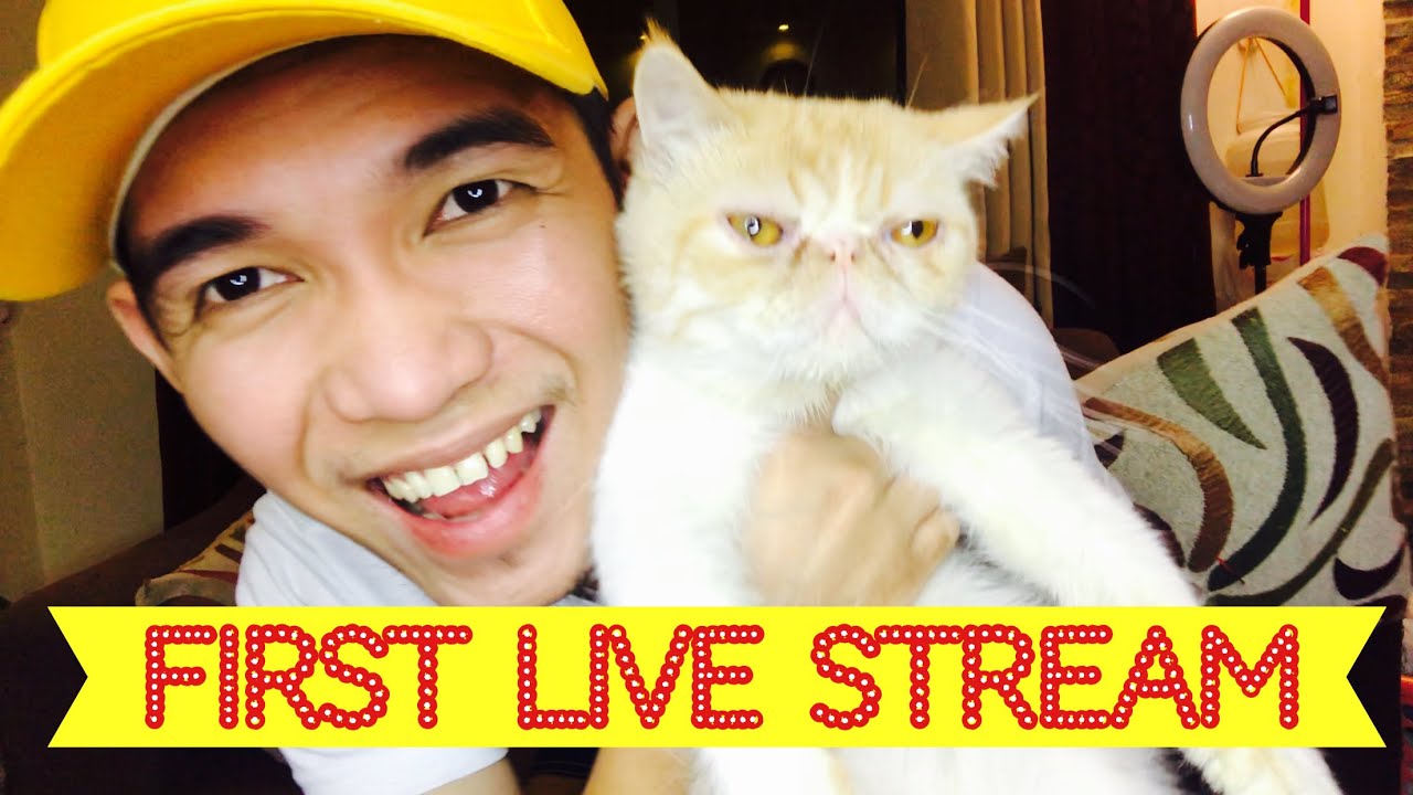 FIRST EVER LIVE STREAM - YouTube