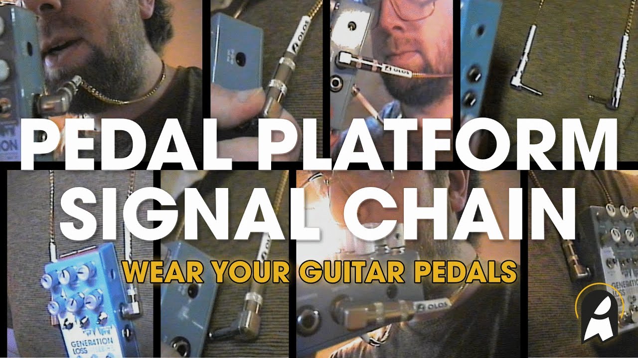 Pedal Platform Signal Chain (Guitar Pedal Necklace) - YouTube