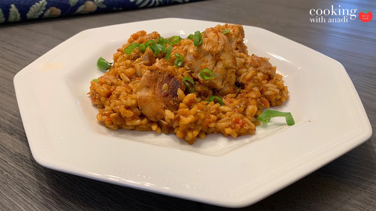 Instant Pot Arroz con Pollo: Spanish Chicken & Rice - YouTube