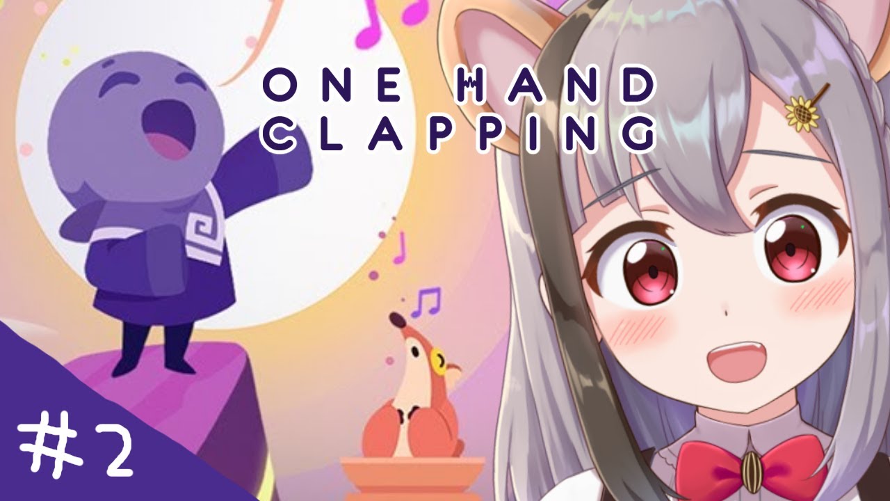 【Jogos de canto】おうたで操作するゲーム！# 2【One Hand Clapping/VtuberJP 雲母ミミ/EN/PT ...