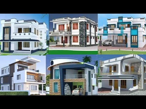 Top 50 most beautiful front house design_Latest modern house design ...