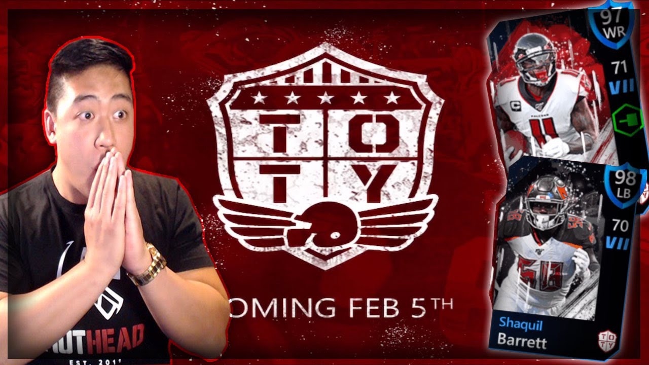 TEAM OF THE YEAR REVEAL!! MADDEN MOBILE 20 TOTY ANIMATED CARDS!! - YouTube