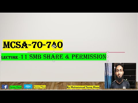 11.Lecture-11 SMB Share Folder & Permission - YouTube