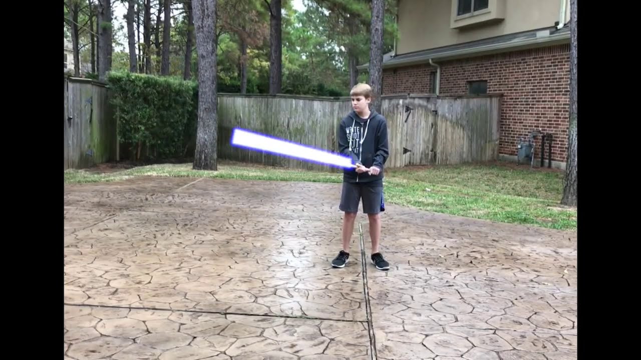 Green Screen Visual Effects - Star Wars Lightsaber Visual Effect - YouTube