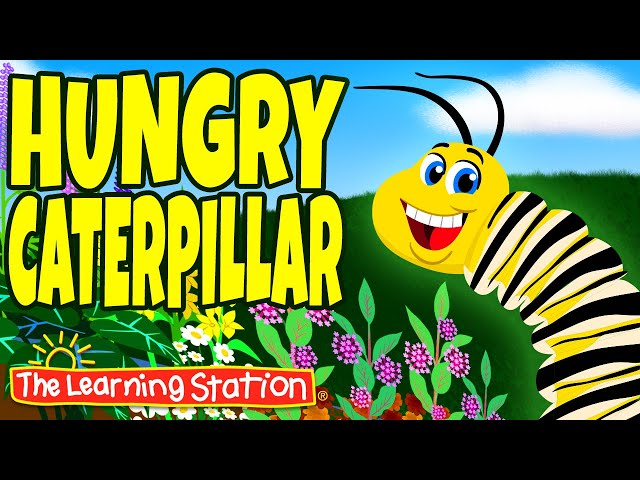 Spring Songs for Children - Hungry Caterpillar Animated - Kids Songs by ...