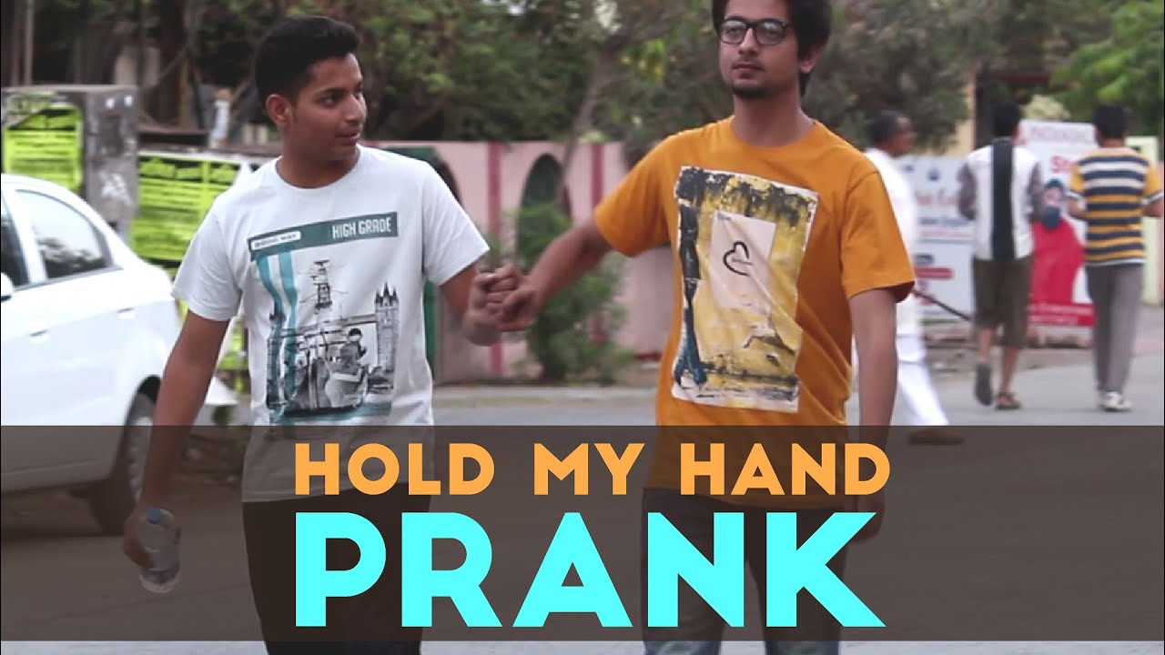 Hold my hand prank : Prank in INDIA / INDORE - YouTube