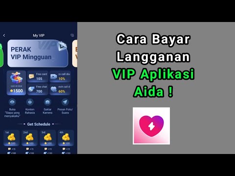 Cara Berlangganan di Aida ~ Cara Bayar Langganan VIP Aplikasi Aida