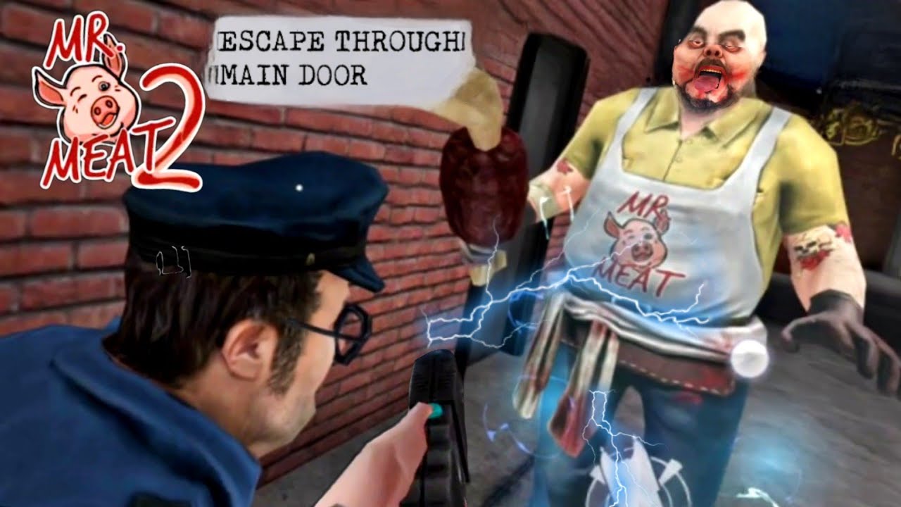 Mr Meat 2 ESCAPE THROUGH MAIN DOOR : Escape Scene - YouTube