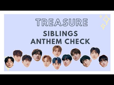 TREASURE - Siblings Anthem Check - YouTube