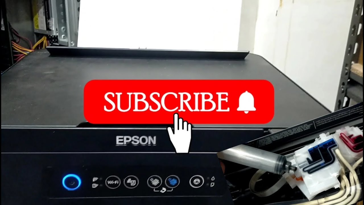 Epson L4150 How to fix print out problem - YouTube
