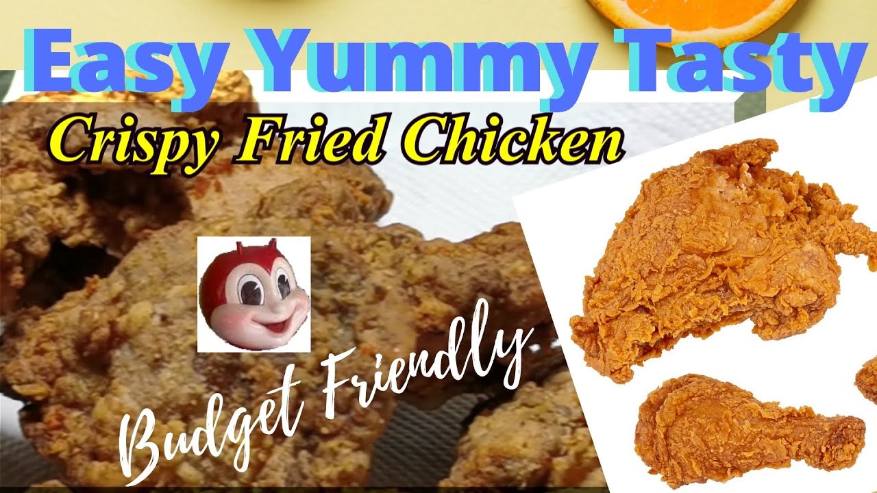 How to cook Easy, Simple but Jolly, Crispy, Tasty Fried Chicken Closer ...