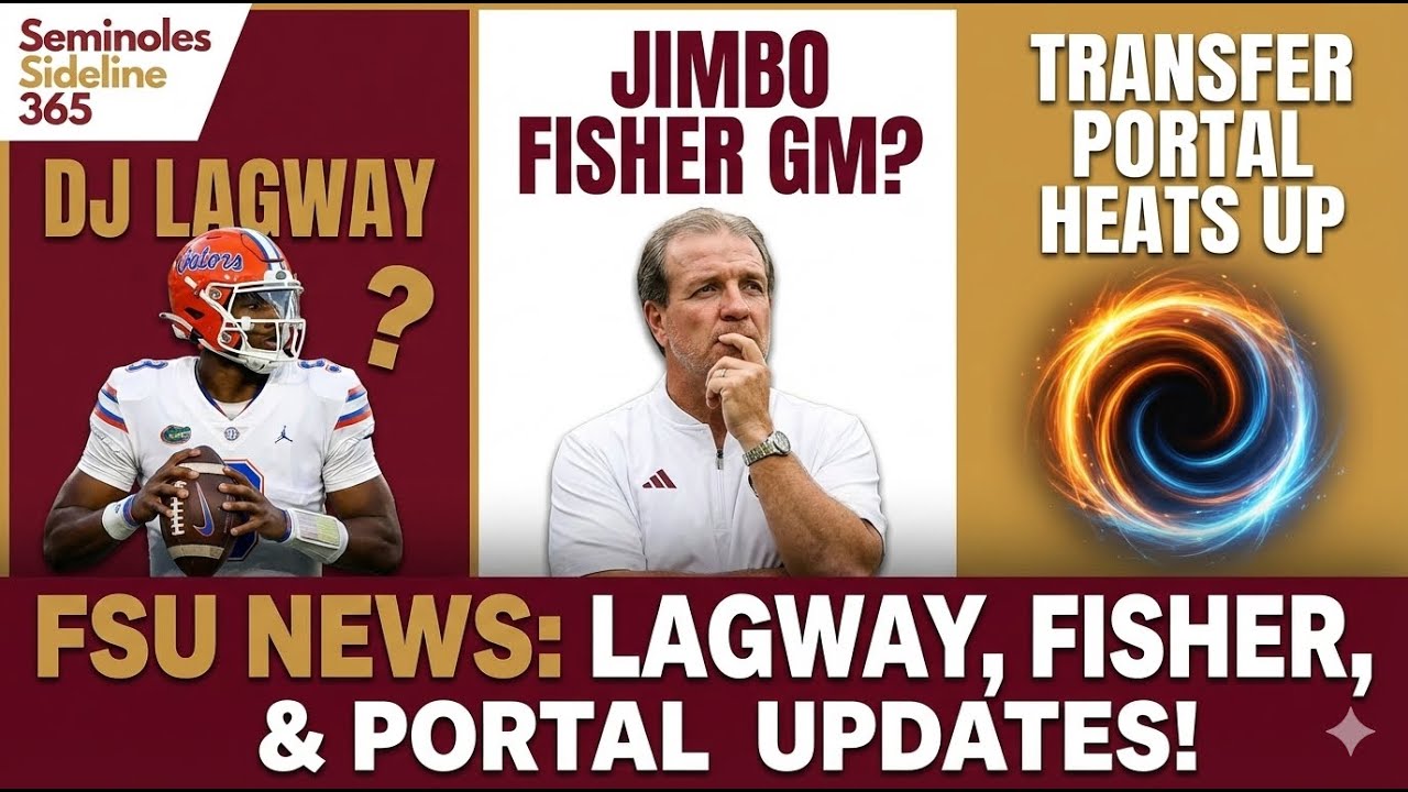 Where Will DJ Lagway Land? | Jimbo Fisher for GM? | Transfer Portal ...