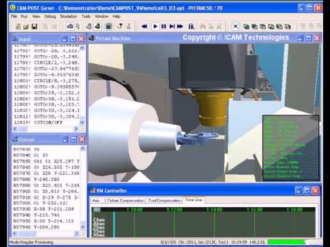 ICAM Custom NC Post-Processors - YouTube