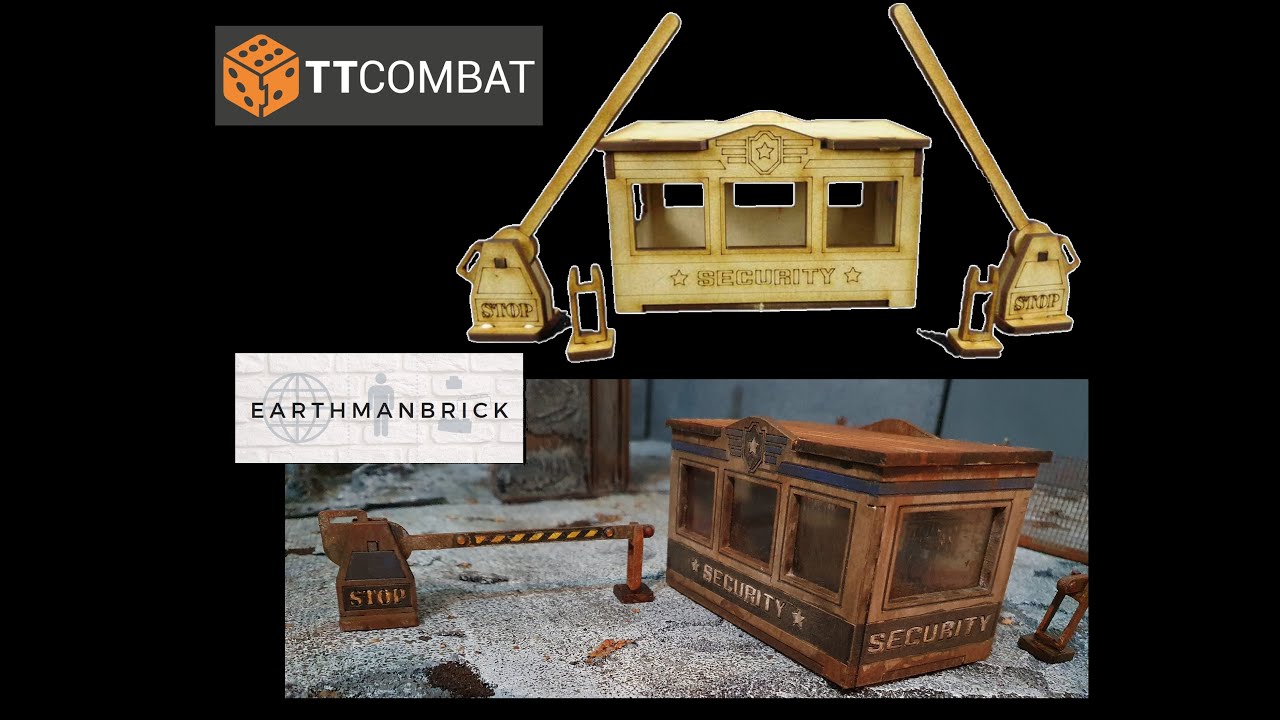 MDF Kit: TTCombat - Security Office - YouTube