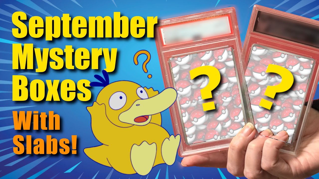 September Mystery Boxes - Packs and Slabs! - YouTube