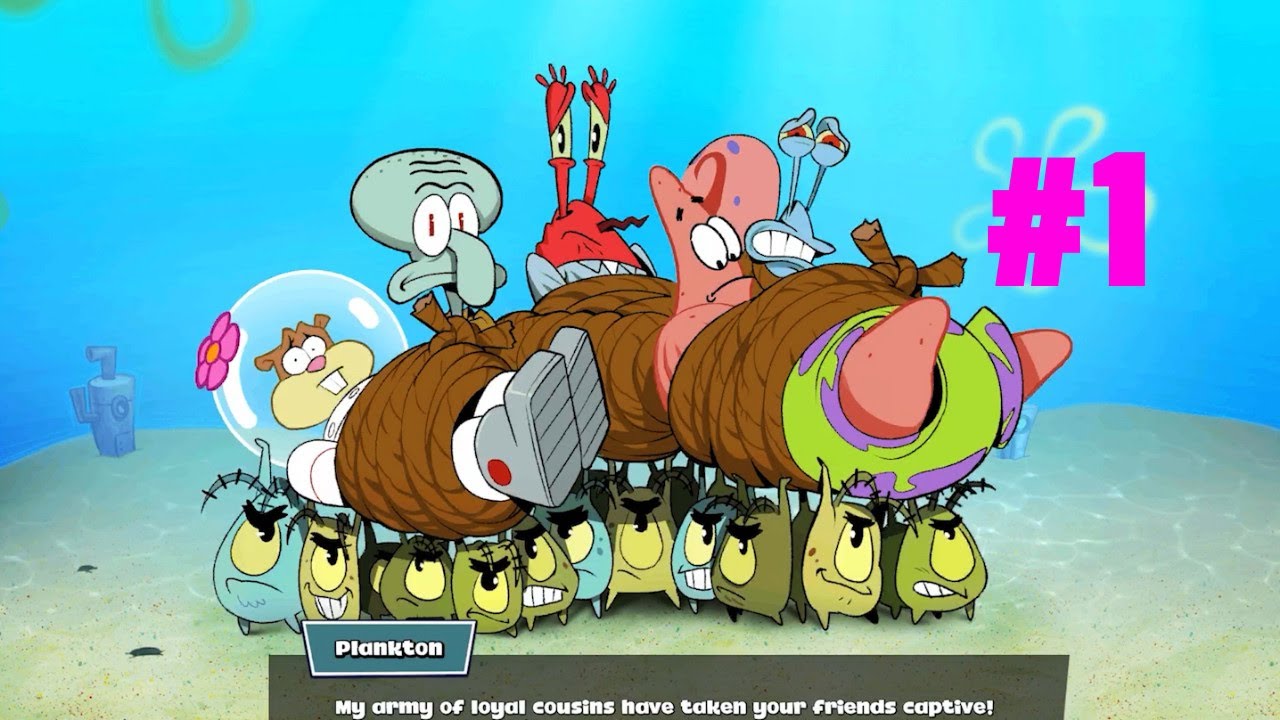 Spongebob Squarepants : Patty Pursuit Gameplay Part 1 (2020) - YouTube