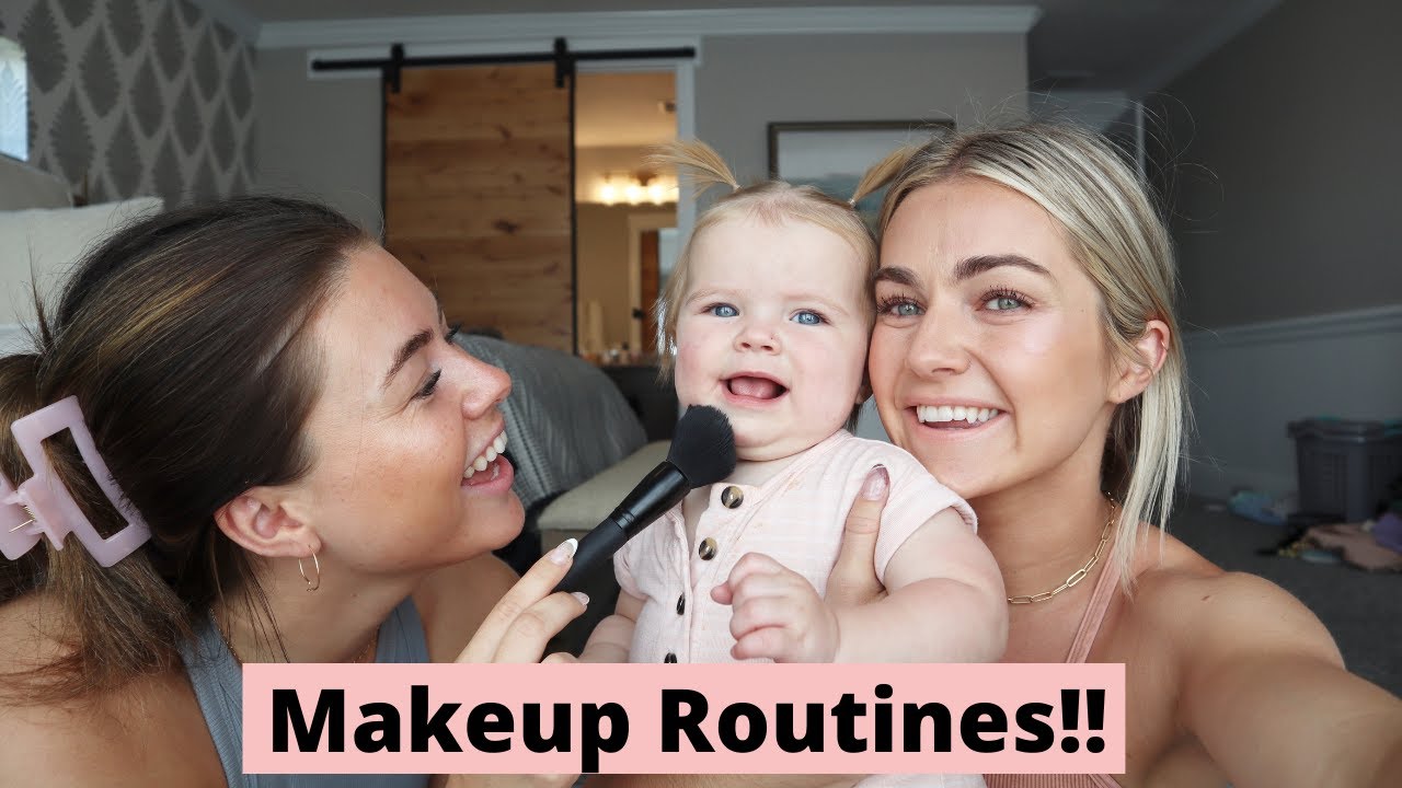 OUR NATURAL MAKEUP ROUTINES!! *TUTORIAL* - YouTube