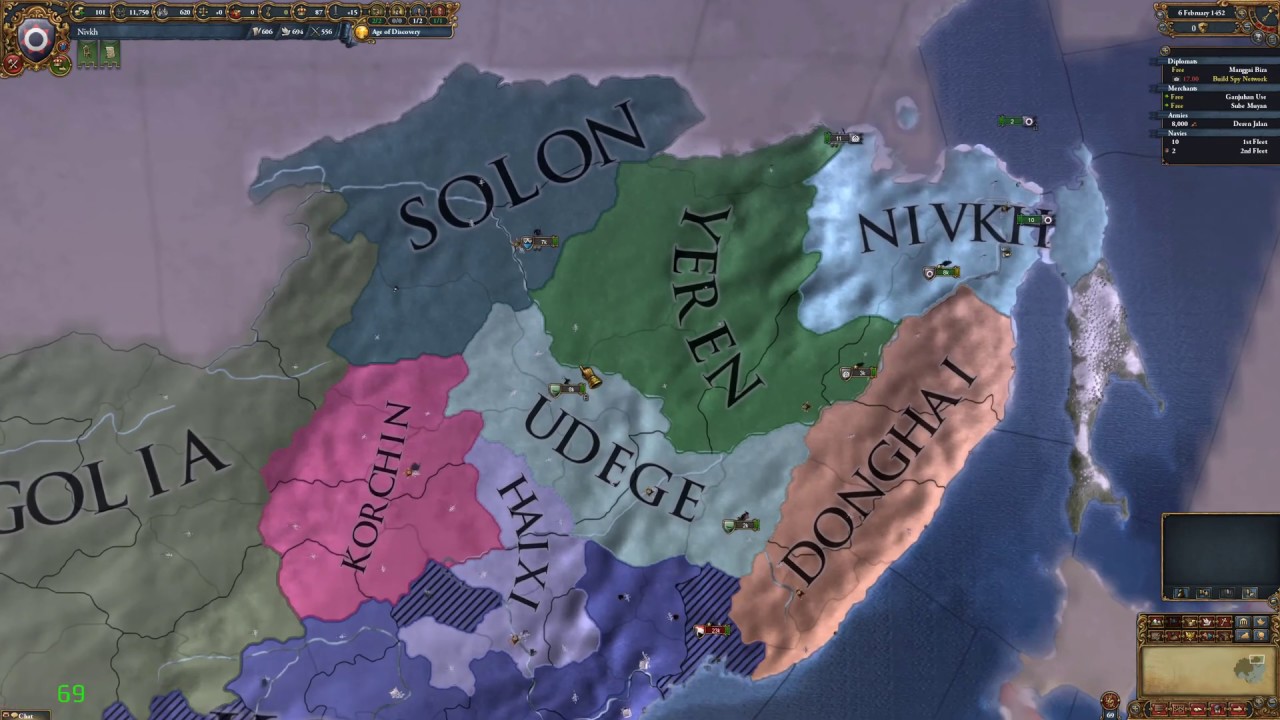 EU4 - Nivkh and Korea, let's see where this will go. Totally not ...