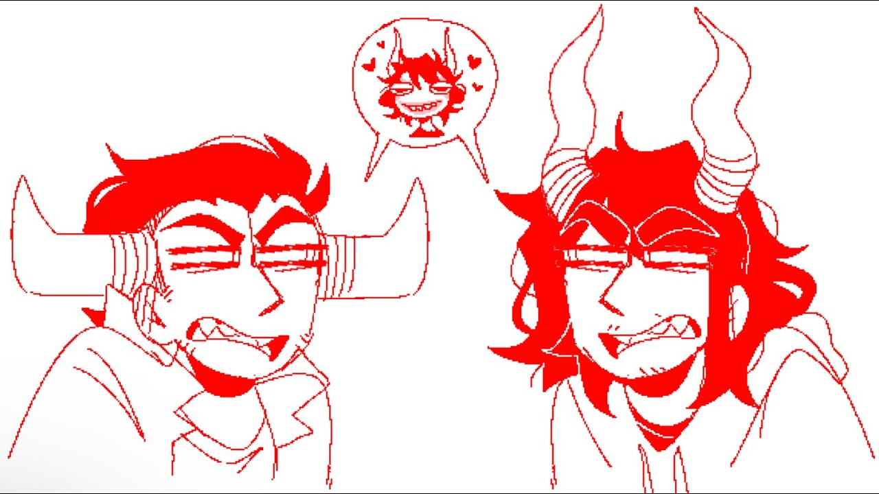 ⚠️OLD AND UNFINISHED HOMESTUCK ANIMATION⚠️| Tavros VS Kenzol (my troll ...