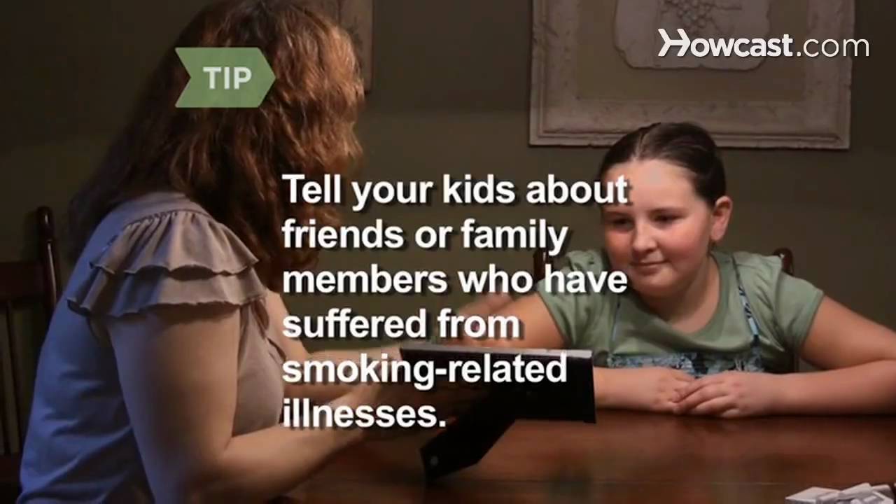 How to Talk to Your Kids about Smoking - YouTube